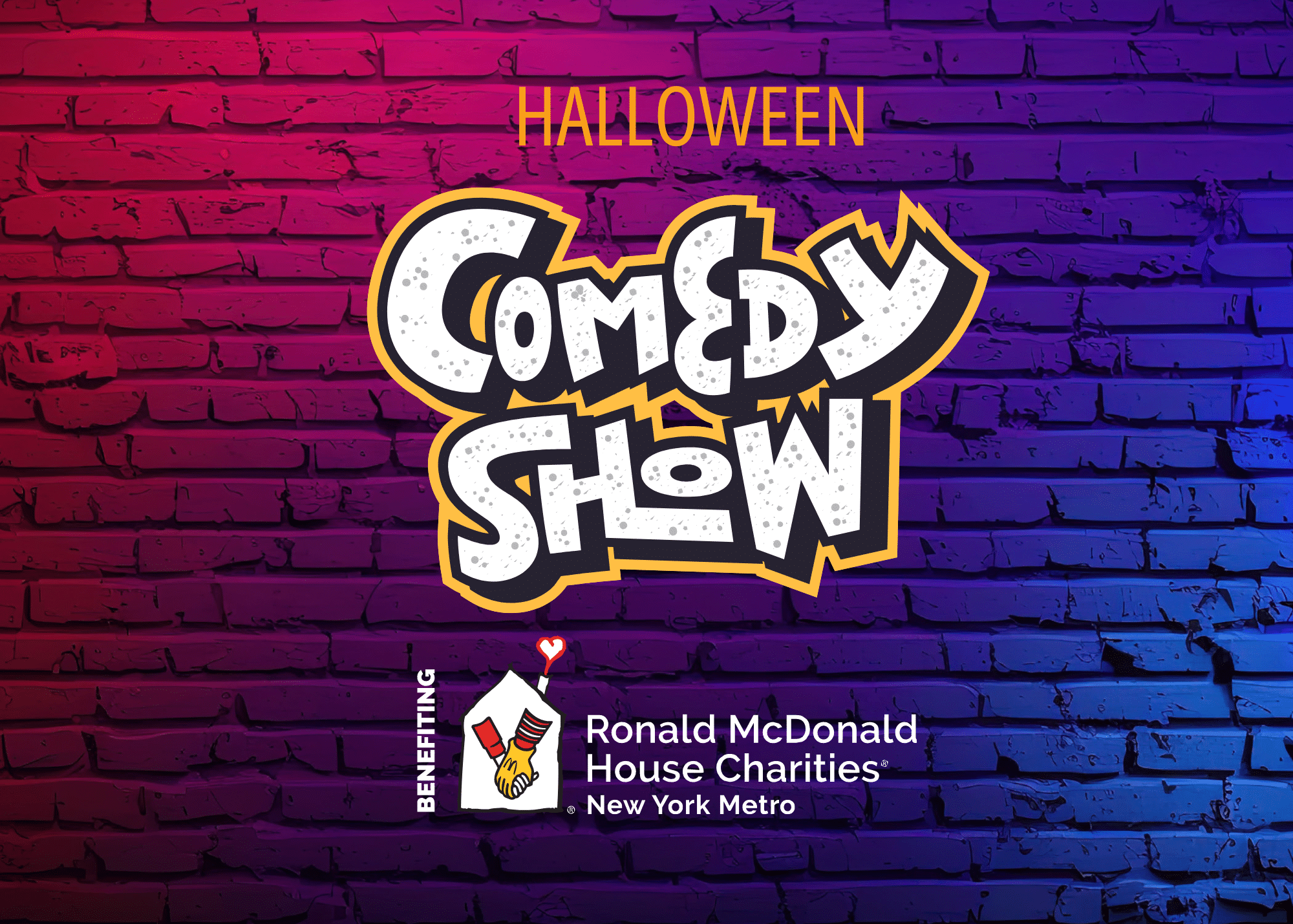 Halloween Comedy Show - Ronald McDonald NY Metro